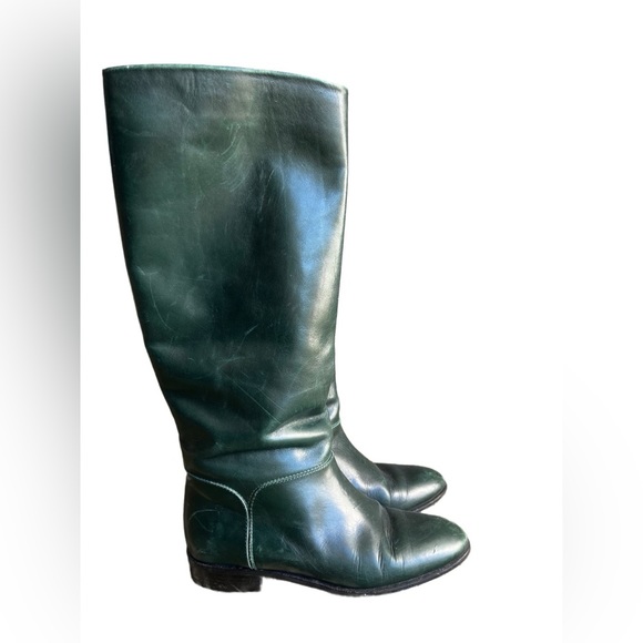 Pappagallo | Shoes | Pappagallo Vintage Forest Green Made In Italy ...